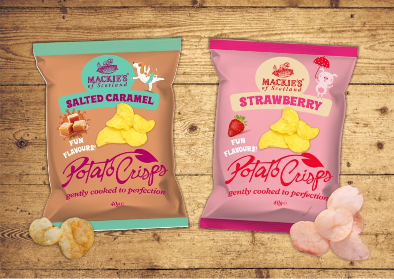 Perthshire business Mackie's Crisps Launch Sweet Flavoured Crisps for China