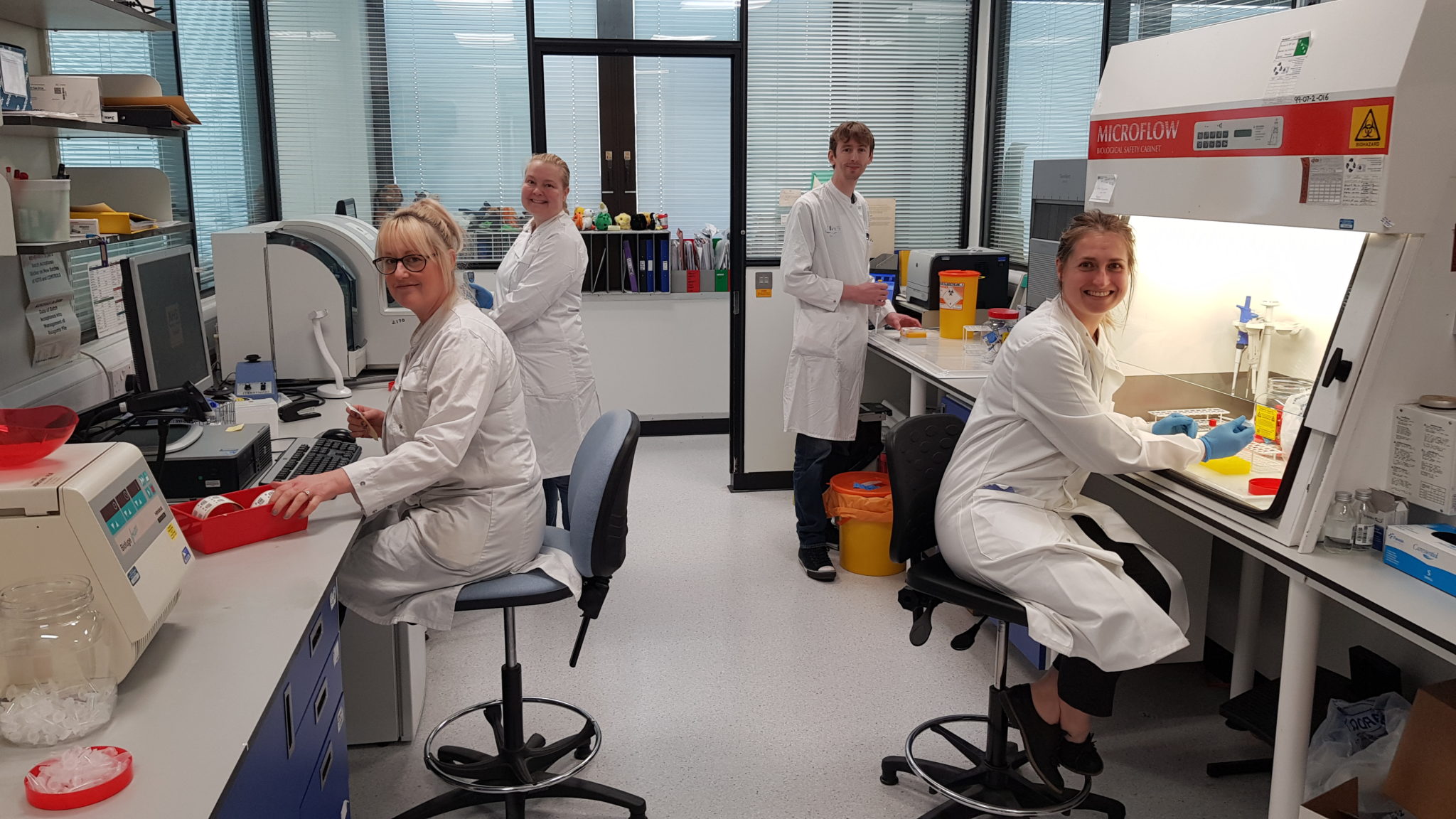 Ninewells virology lab team leads the way in testing