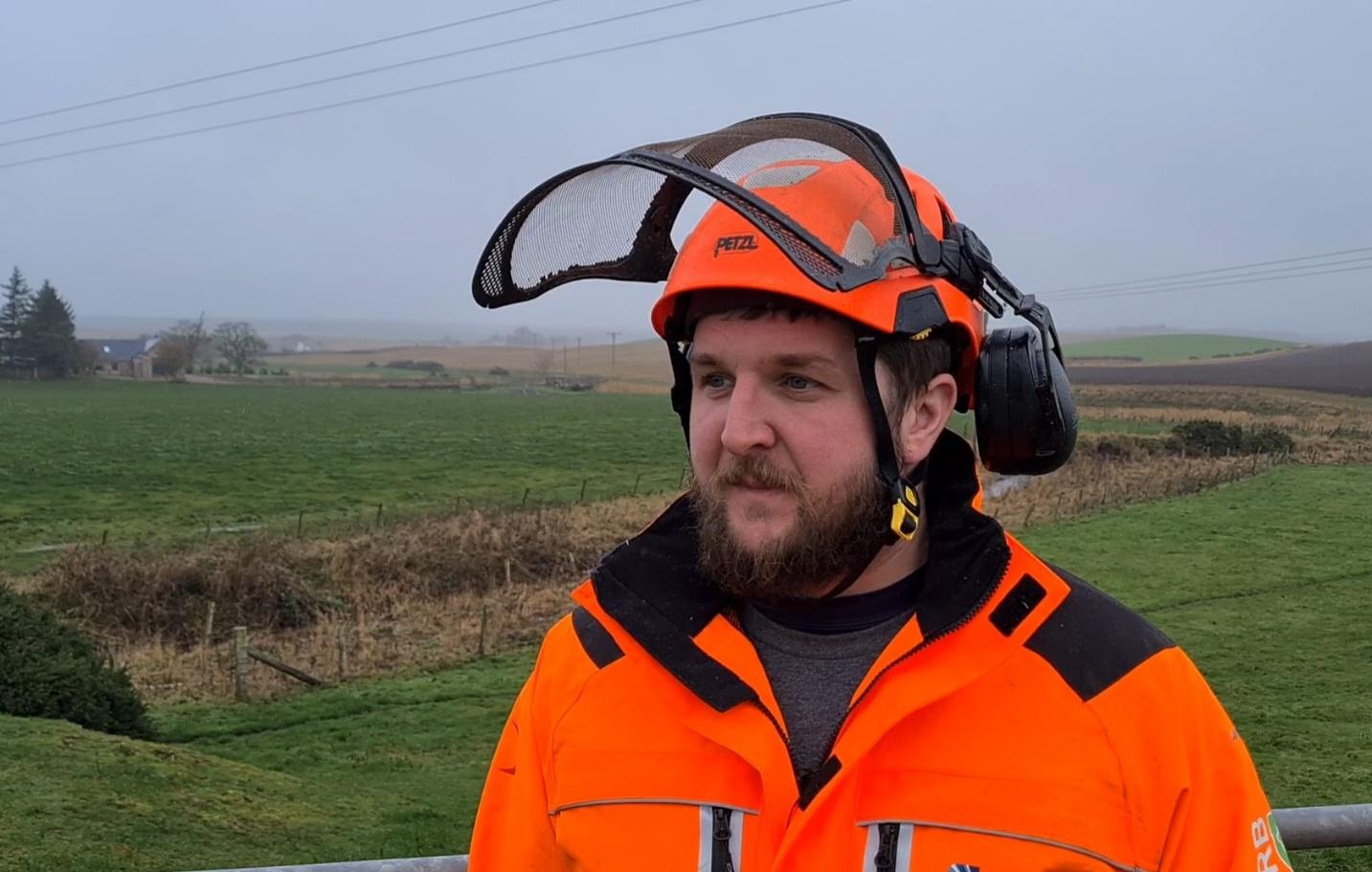 SSEN engineering teams describe Storm Arwen conditions