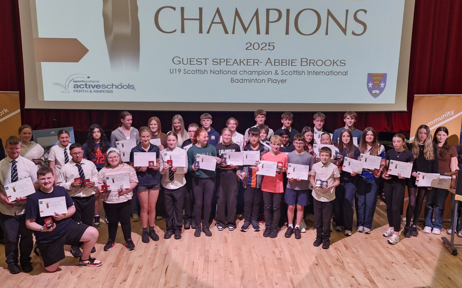 Crieff High School celebrates sporting excellence at 13th Annual Night ...