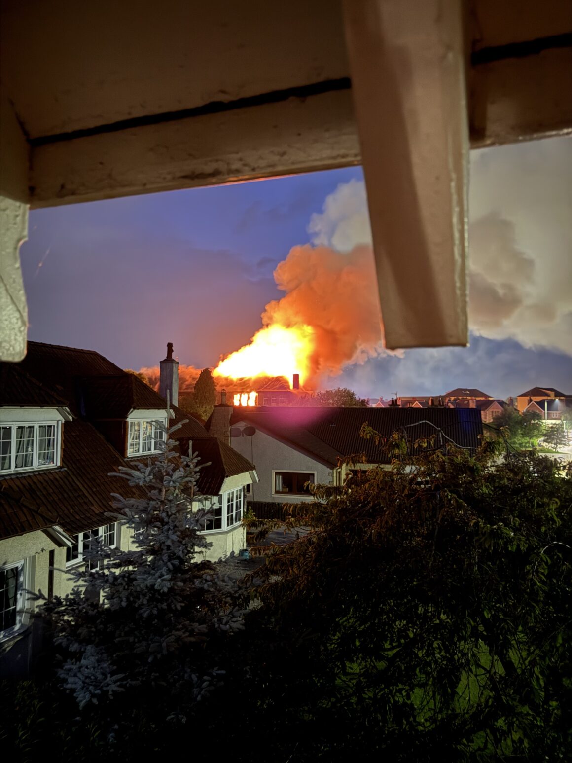 Firefighters Tackle Blaze at Derelict Building in Perth